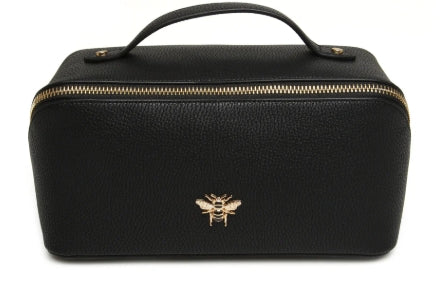 Alice Wheeler Mini Train Case Stone Black – The Shoe Centre